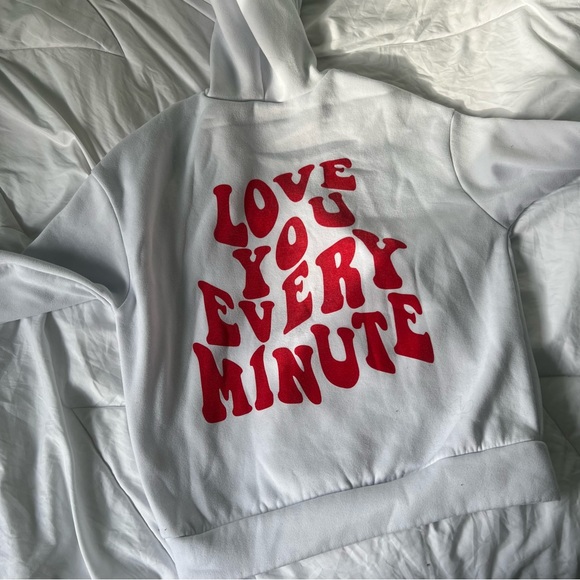SHEIN | Sweaters | Love You Every Minute Sweatshirt | Poshmark